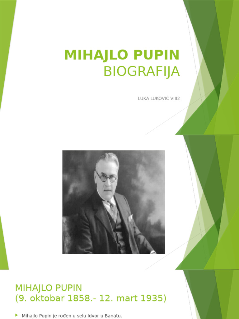 Mihajlo Pupin | PDF