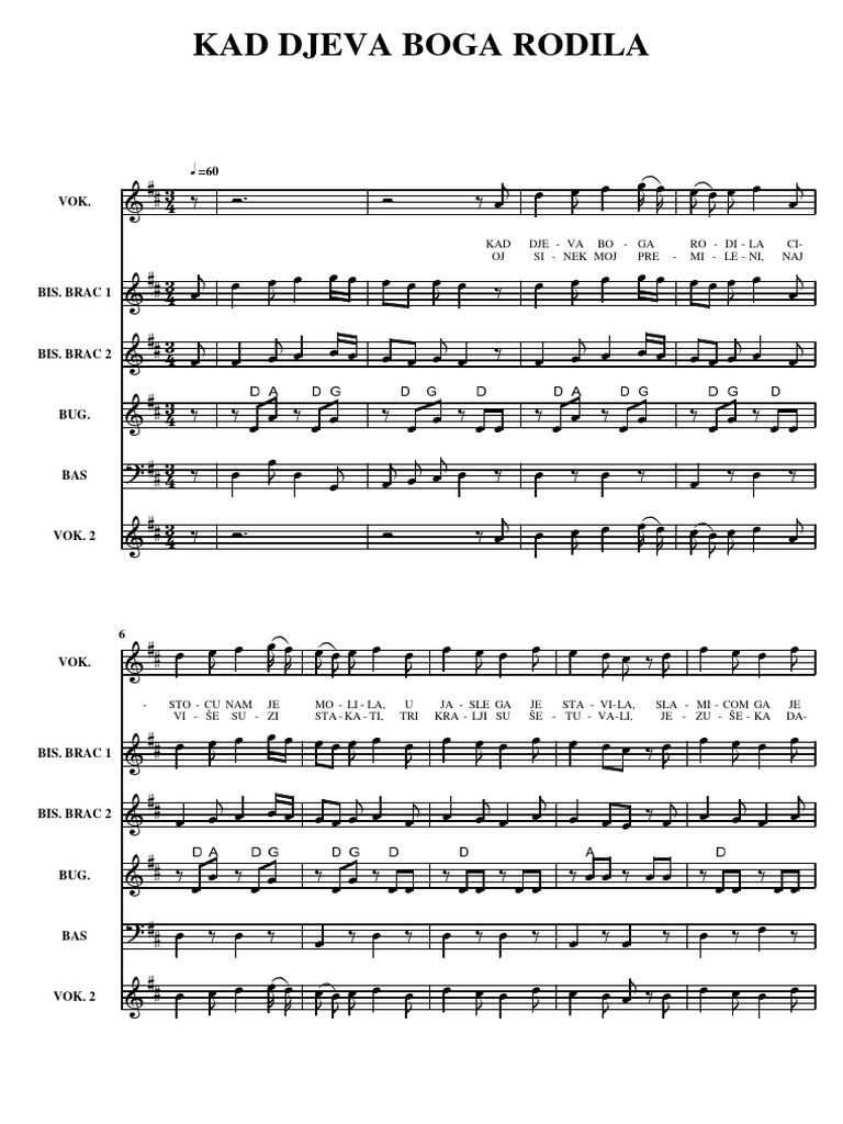 Kad Djeva Boga Rodila-2 | PDF