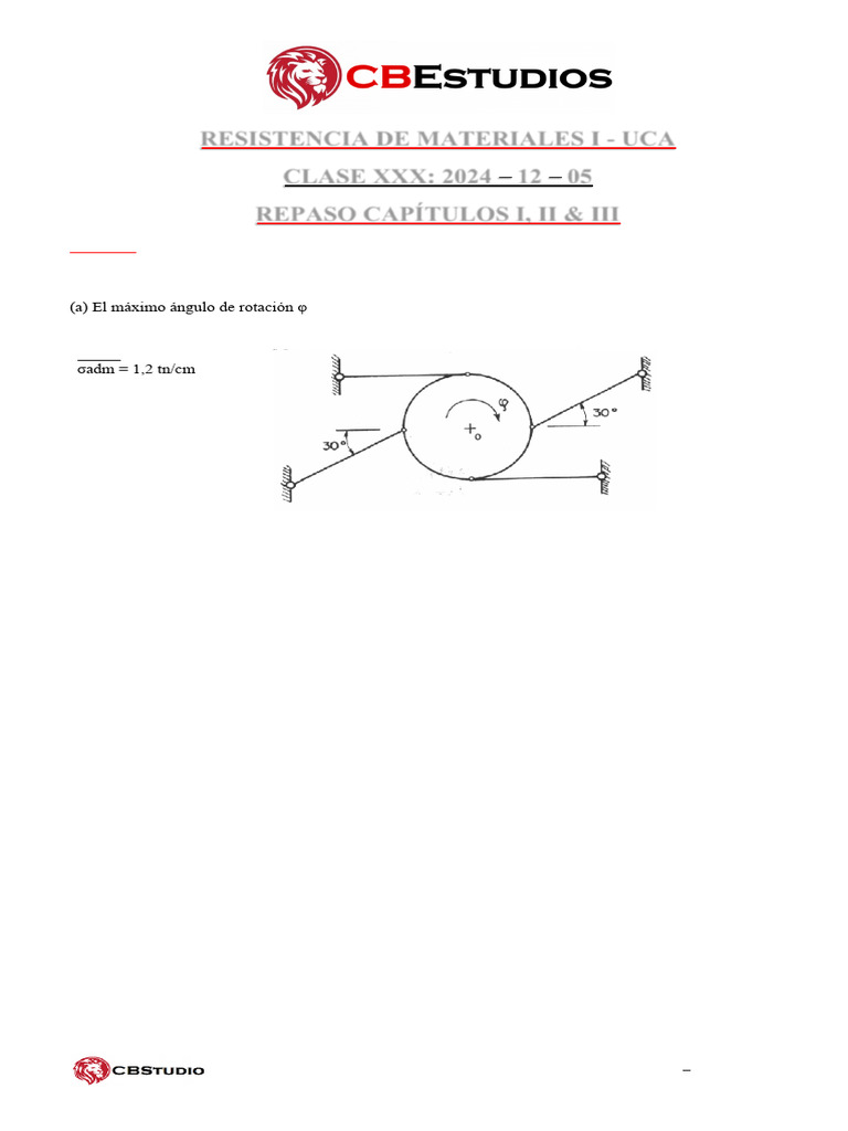 Clase 30 - RM1 - 2C2024 - CBEstudios | PDF