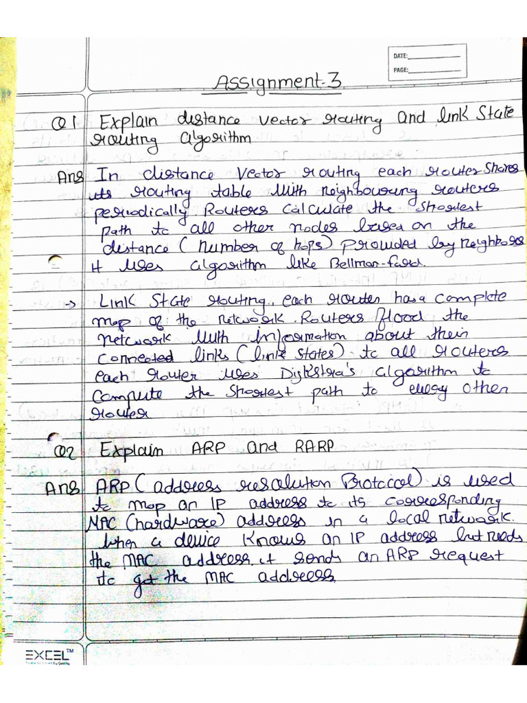 CN Assignment 3&4 | PDF
