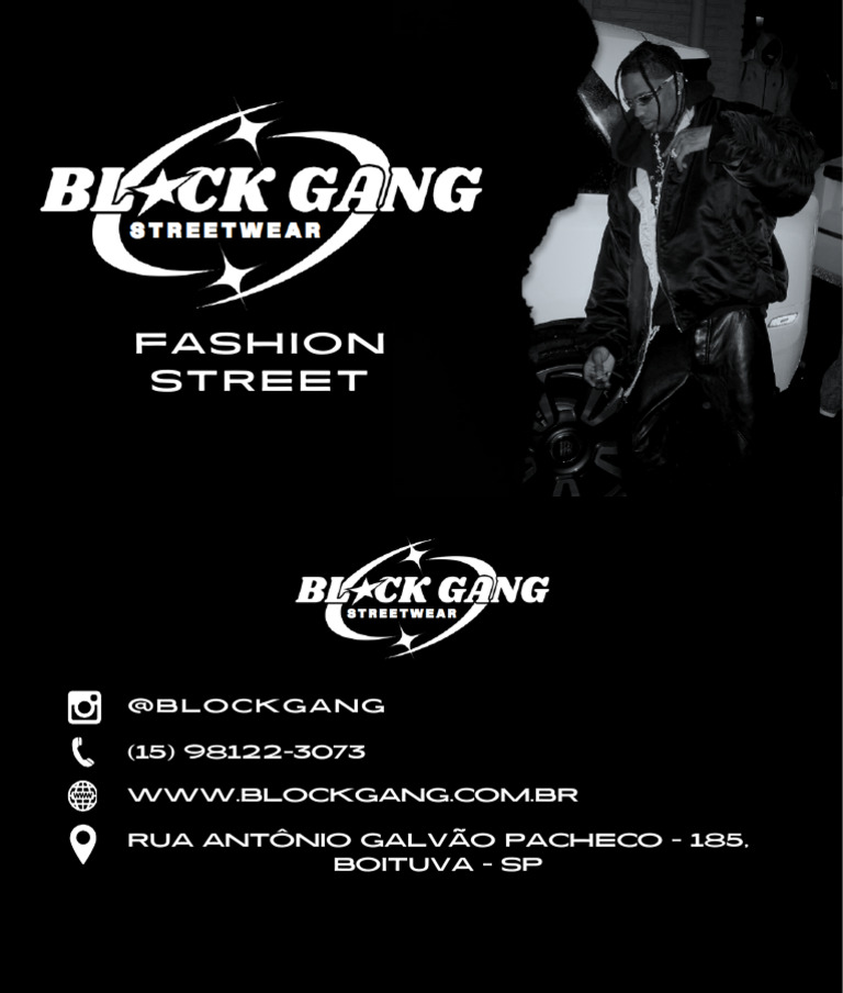 Block Gang Cartão de Visita | PDF