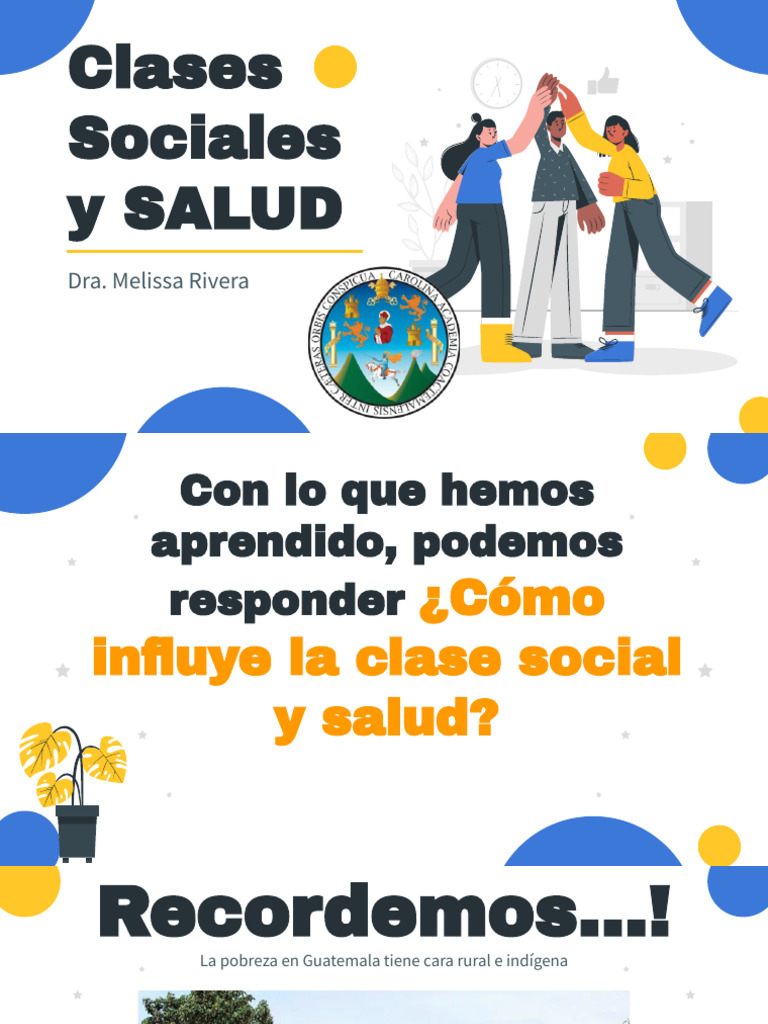 Clases Sociales y su Impacto en la Salud | PDF | Estratificación social ...