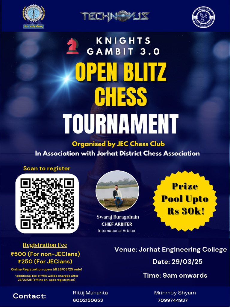 Brochure Knights Gambit 3 | PDF | Individual Sports | Chess