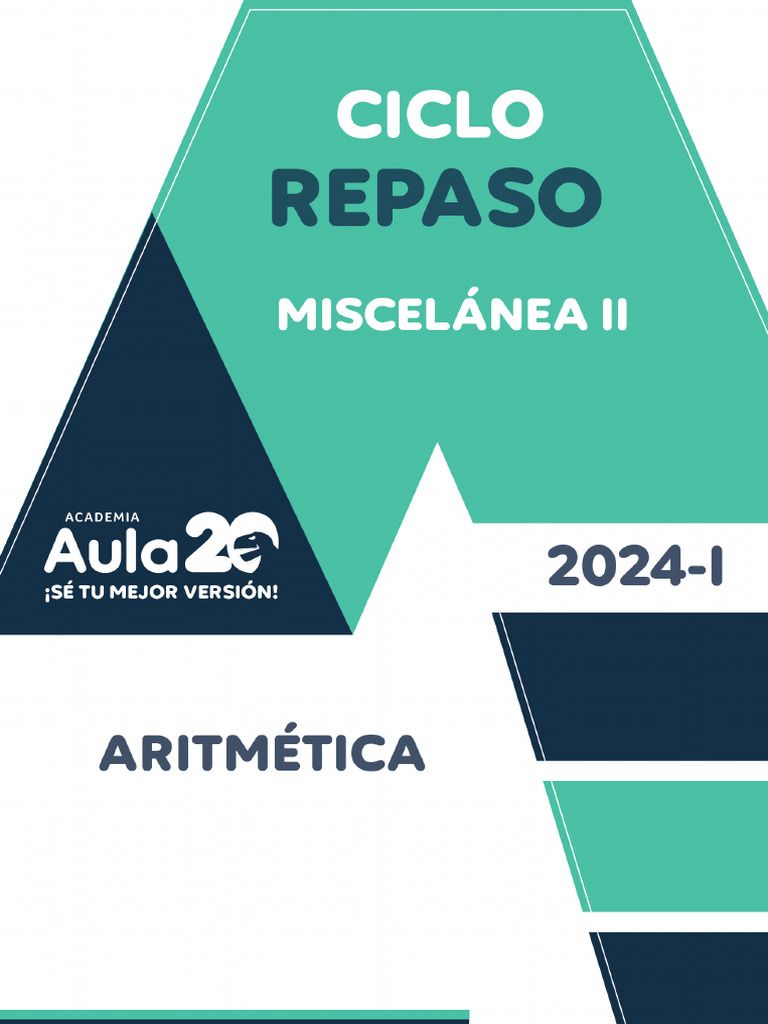 Miscelanea 2 - Aritmetica (OK) | PDF