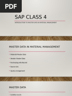 Standard SAP Material Types Overview | PDF