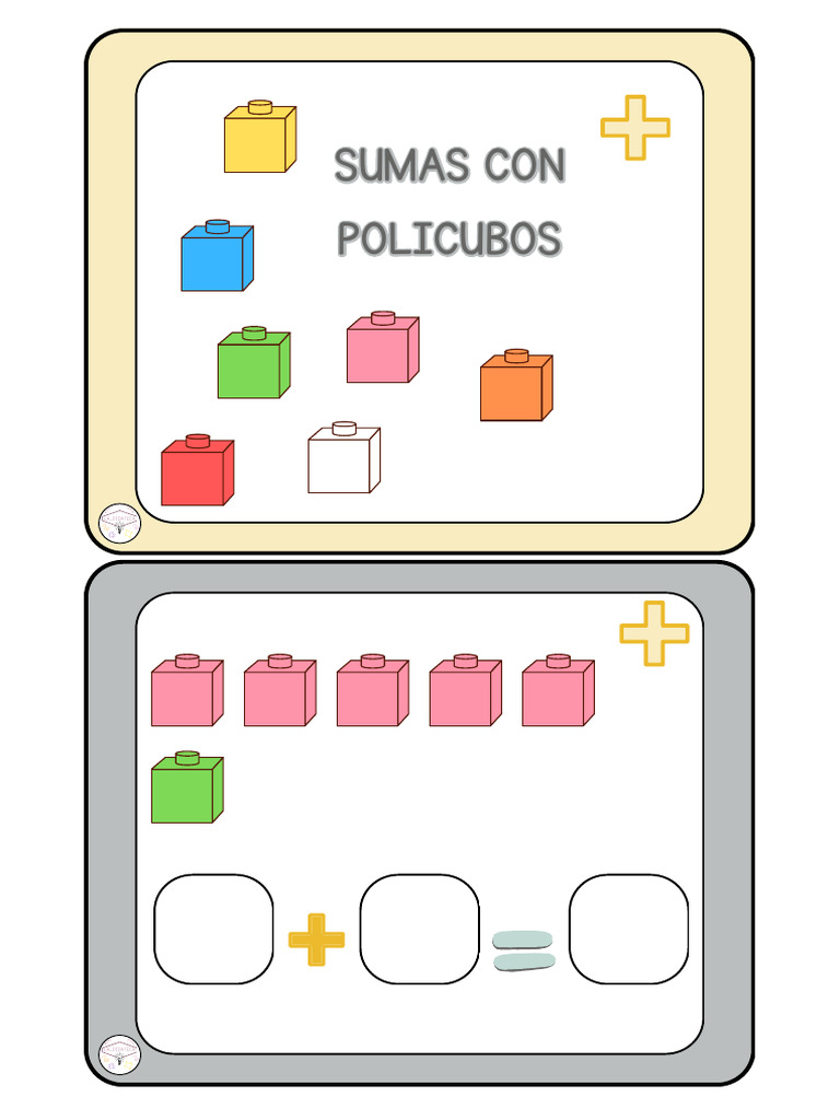 Sumas y Restas Con Policubos | PDF