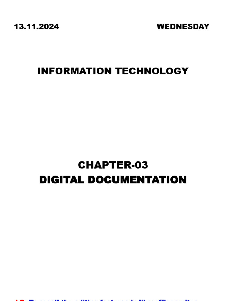 Editing Features in LibreOffice Writer | PDF