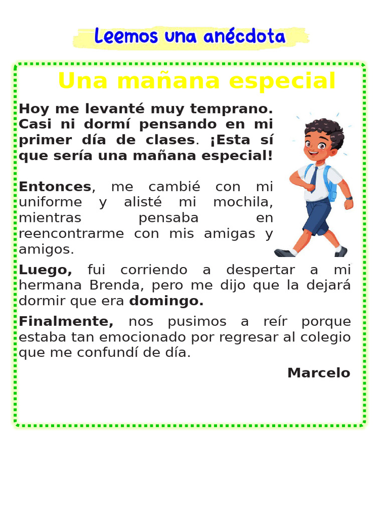 Ficha Anecdota | PDF