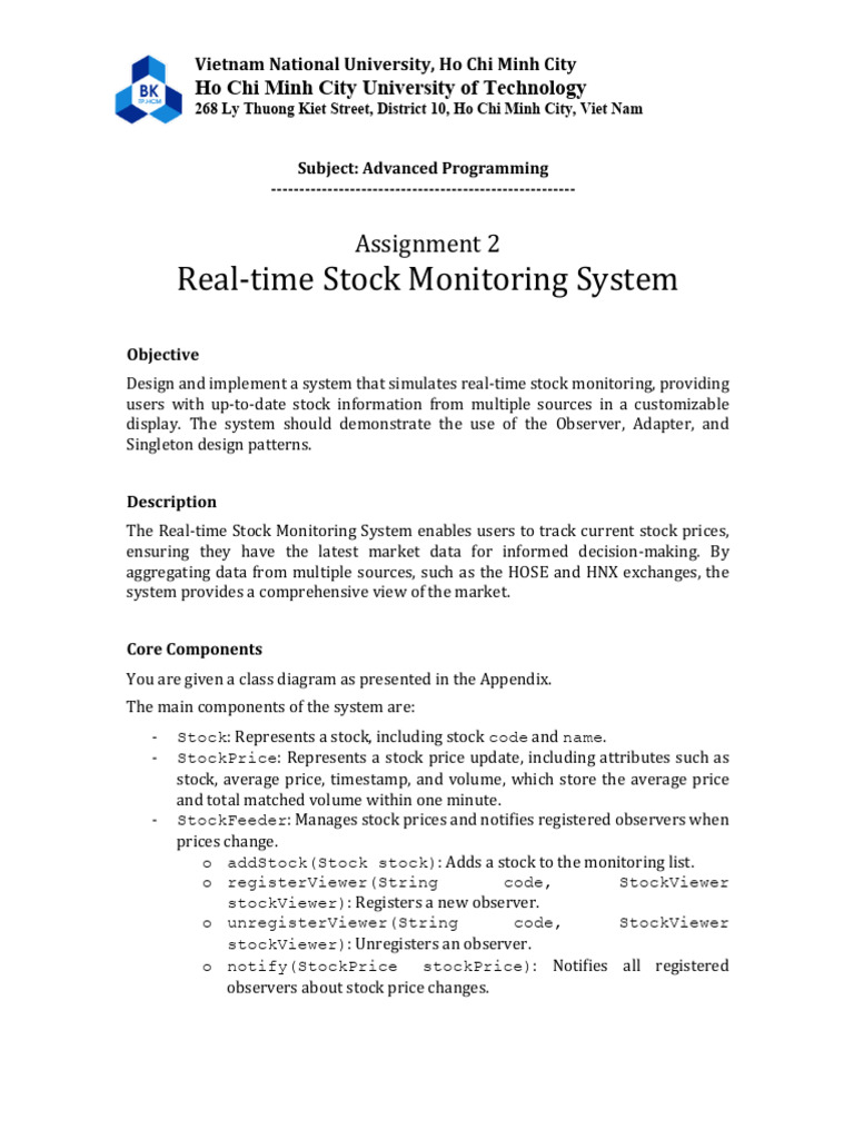 Assignment 2 - Specification | PDF | Directory (Computing) | Vietnam