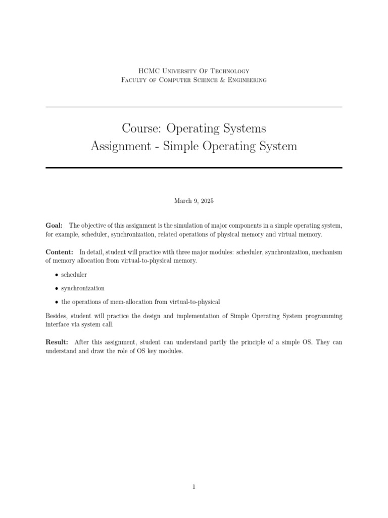 Assignment SystemCall Hk251 | PDF | Process (Computing) | Operating System