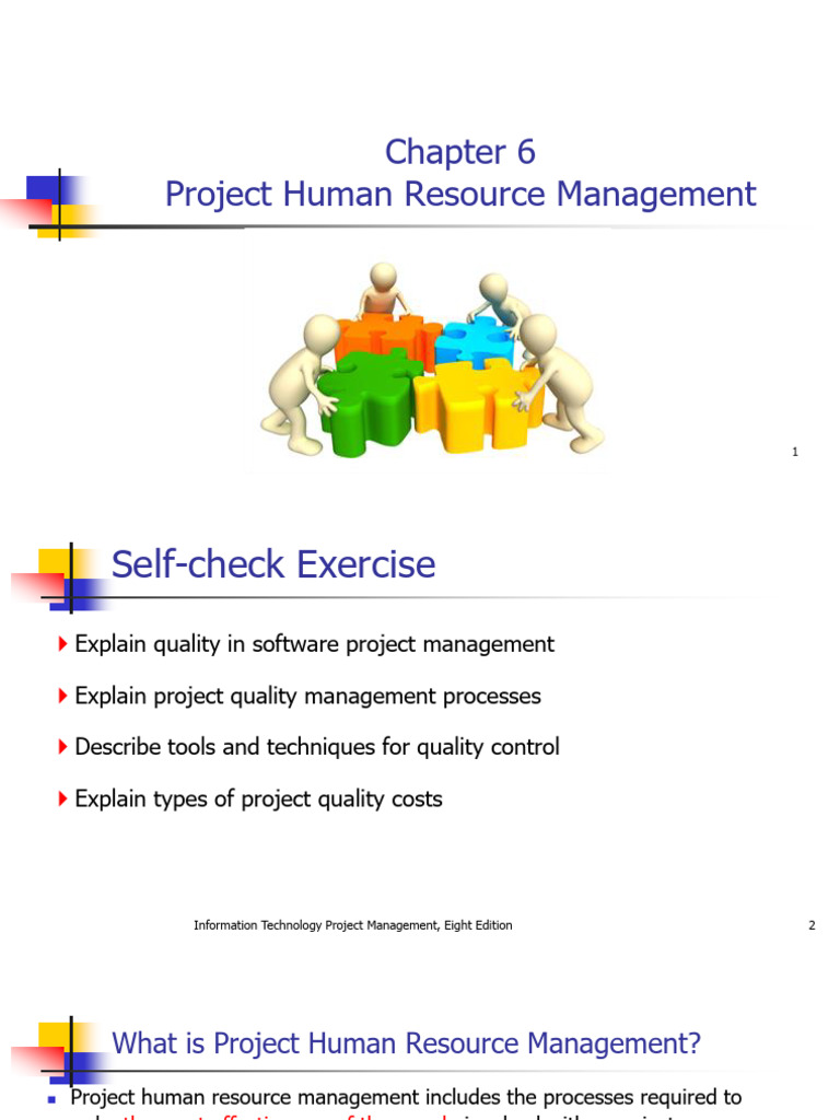 IT Project Management Chapter 6 | PDF | Motivation | Motivational