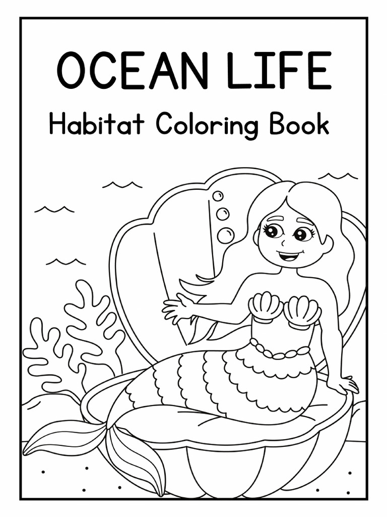 Coloring Book (Ocean Habitat Series) | PDF