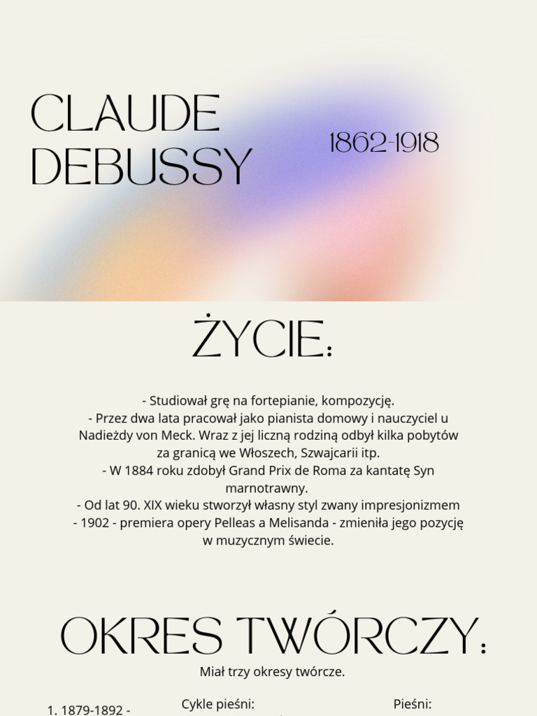 Claude Debussy | PDF