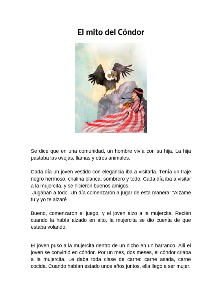 El Mito Del Condor | PDF
