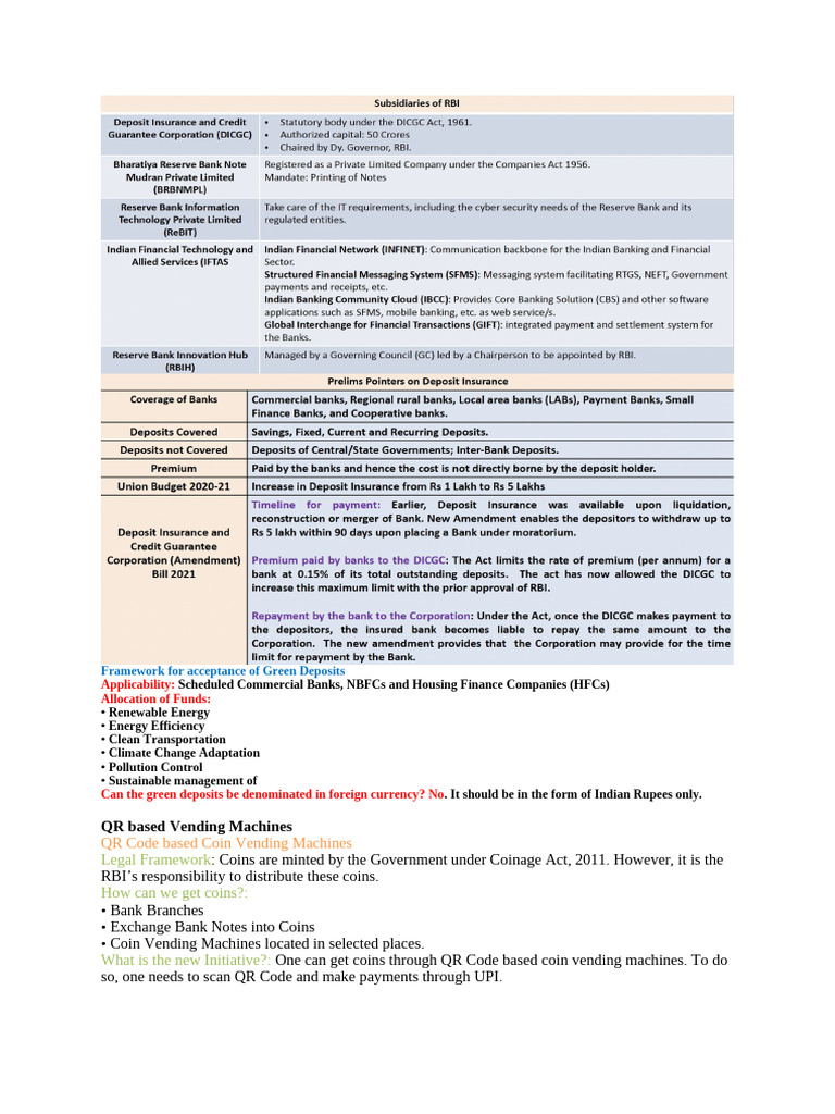 Framework For Acceptance of Green Deposits | PDF