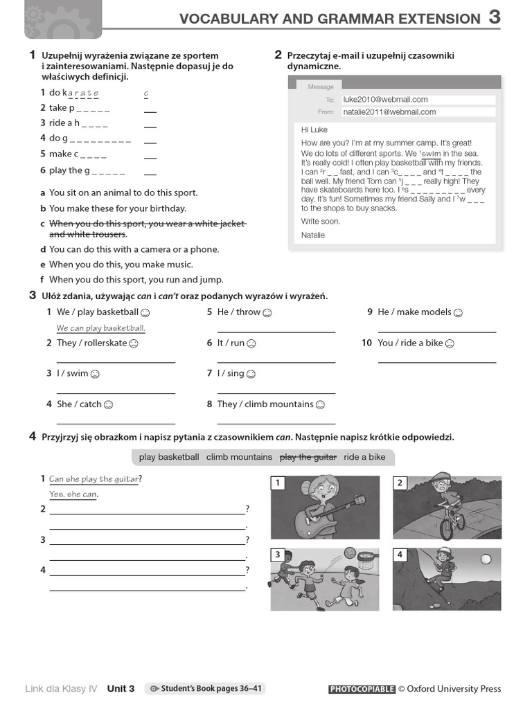 Link L4 U3 Extension Ws | PDF