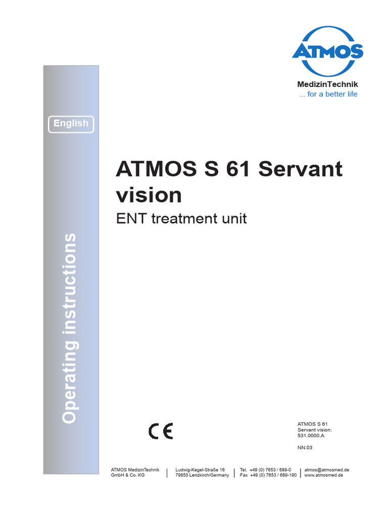 Atmos ENT S61 User Manual | PDF | Electromagnetic Compatibility | Camera