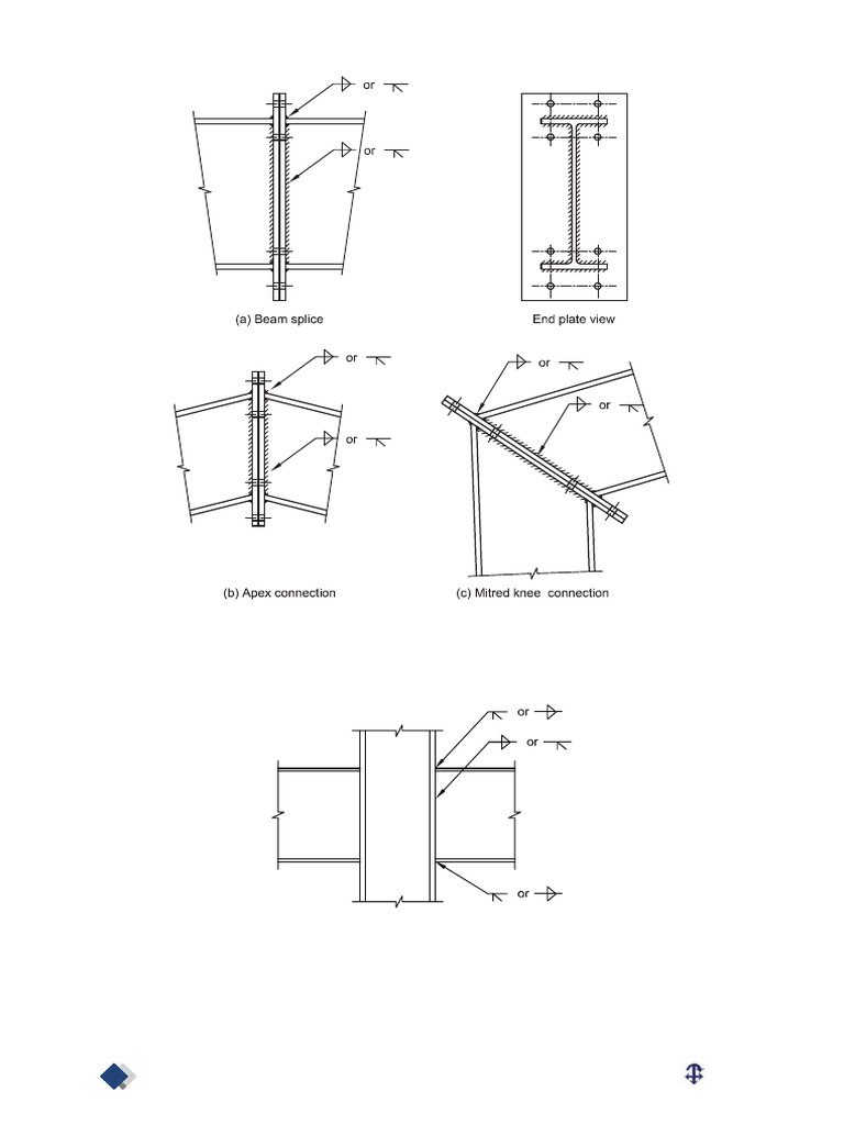 Connection-Illustrations DGVol4 | PDF | Beam (Structure) | Column