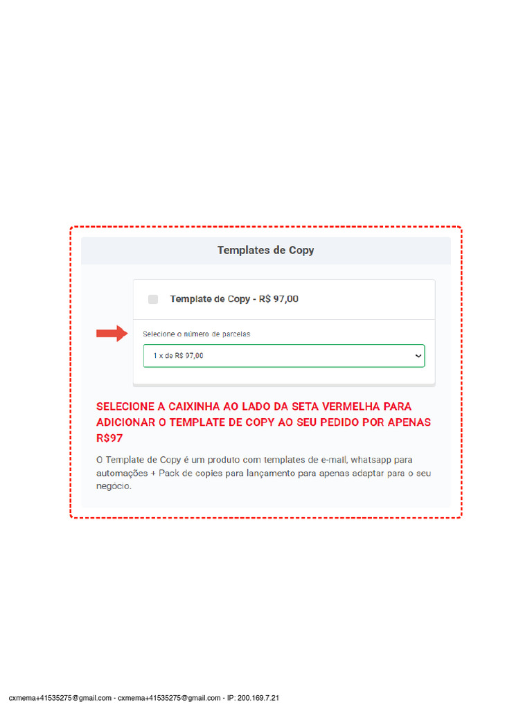 TC - M4 - Aula 1 - Configurando o Order Bump + Copy | PDF