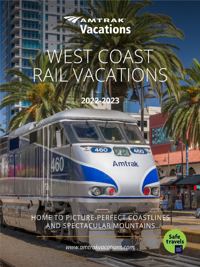AMTRAK - US - West Coast - 2022 - MR | PDF | San Francisco | Los Angeles