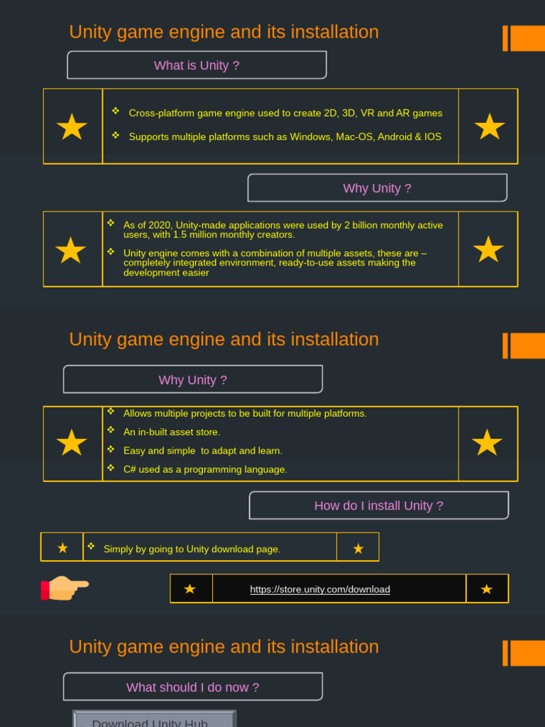 Installation of Unity | PDF