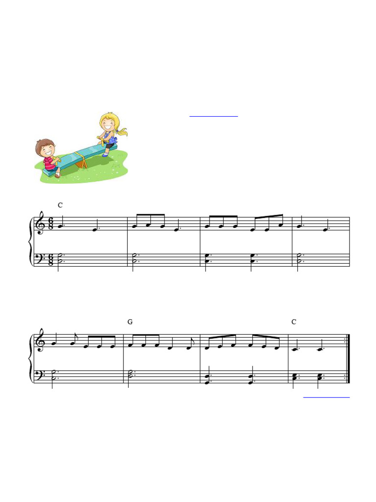 See Saw Margery Daw | PDF