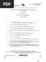 January 2025 English Paper 1 Answers | PDF