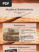 Lekcja Muzyki 6 Karta Pracy Z Dziejow Muzyki Muzyka Dawna | PDF
