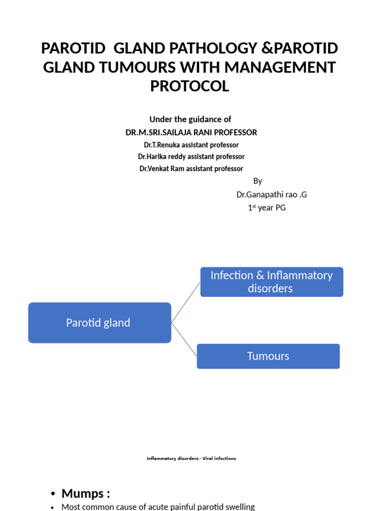 Parotid Gland Pathology Final | PDF | Metastasis | Carcinoma