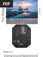 The Shipwreck Emily Dickinson | PDF | Poetry | Emily Dickinson
