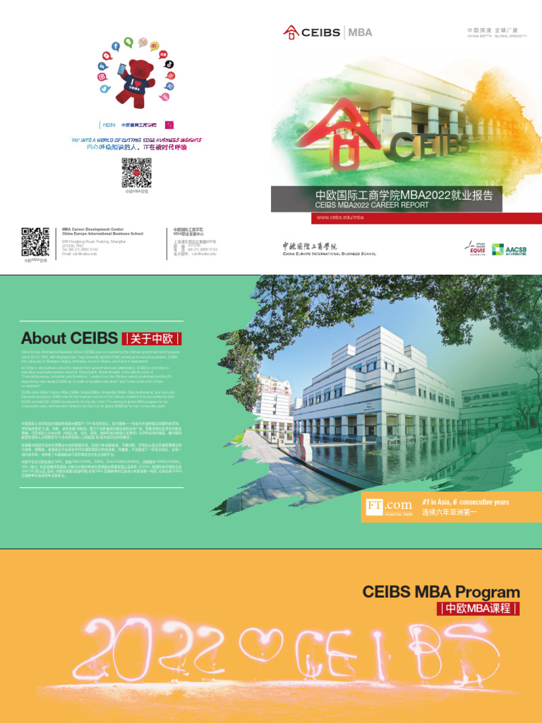 CEIBS MBA2022 Career Report | PDF