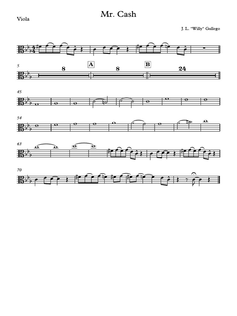 Mr. Cash. Vla. | PDF