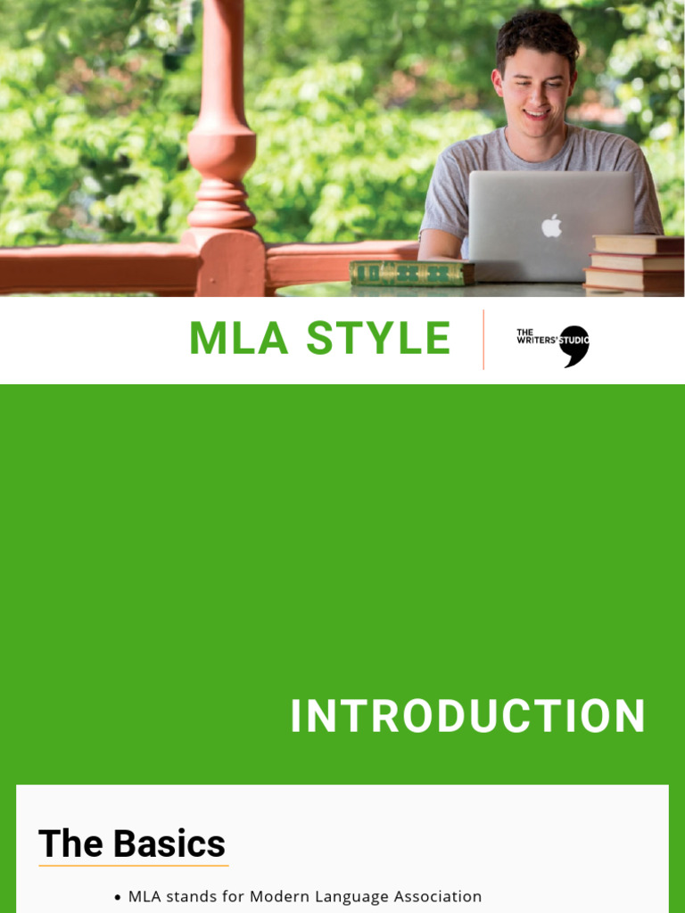 Introduction to MLA Style | PDF | Citation | Bracket