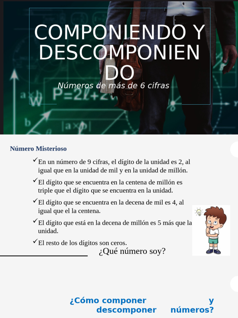 Componiendo y Descomponiendo | PDF