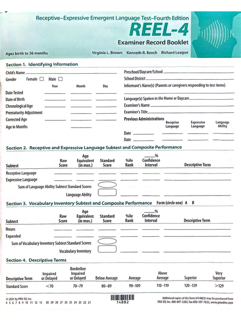 Reel4 Form Pdf