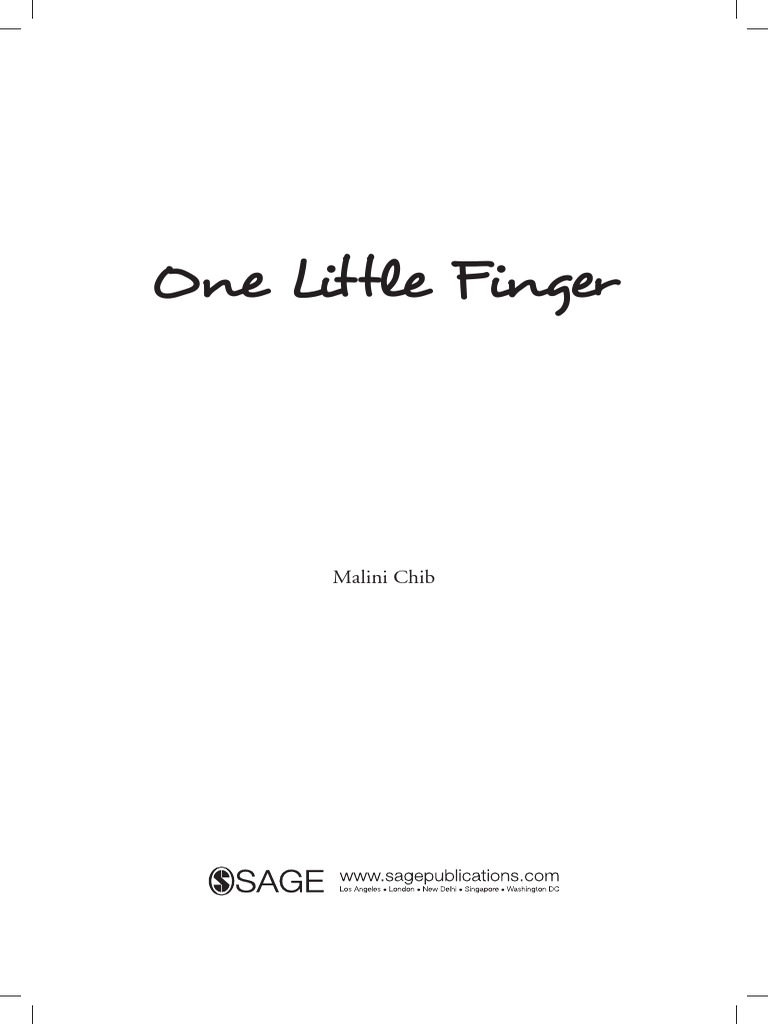 2.5 Chib, Malini - Why Do You Want To Do A BA From One Little Finger ...