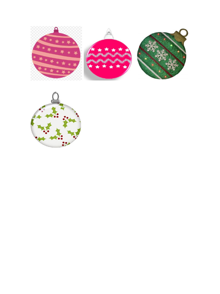 Esferas Navideñas 2 | PDF