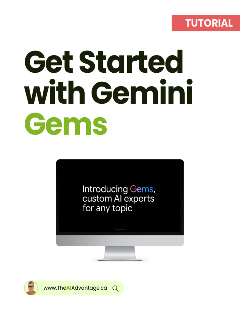 Get Started With Gemini Gems | PDF | Computing | Software
