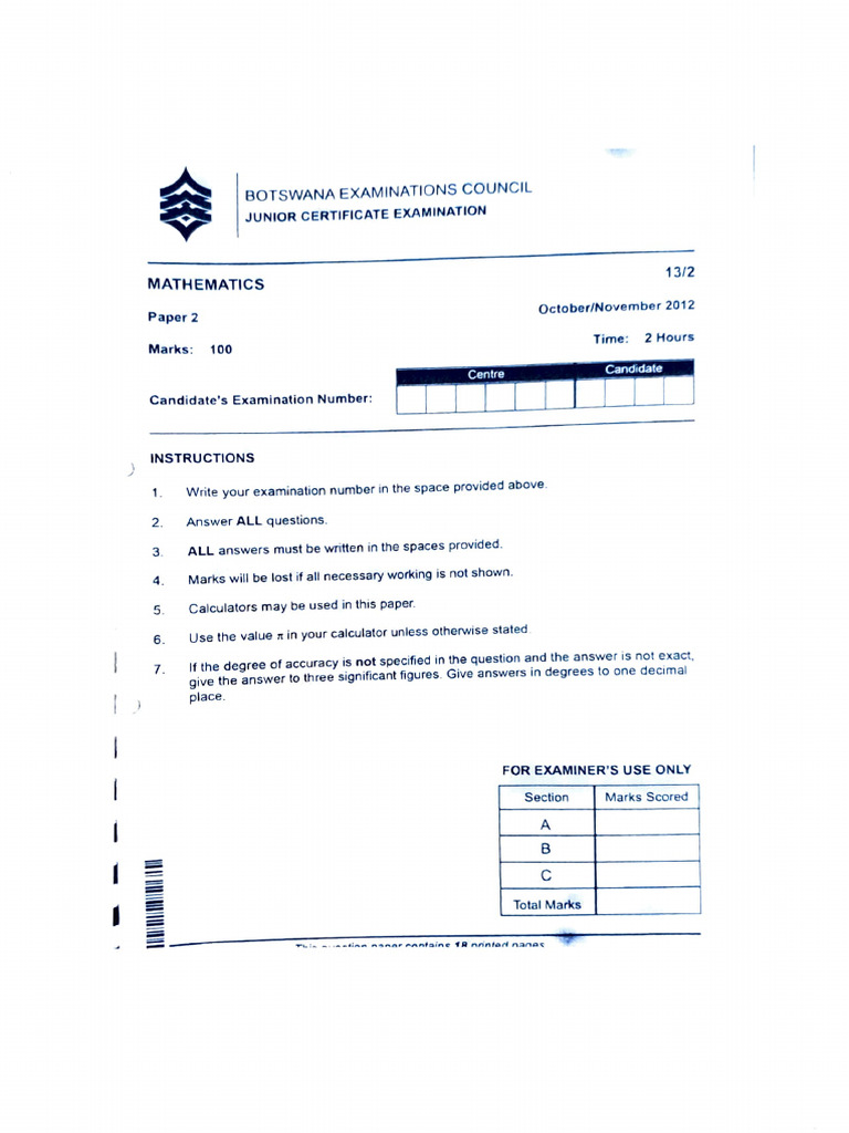 Maths 2 | PDF