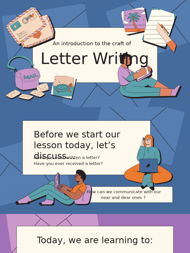 Informal Letter Writing Resource | PDF | Human Communication