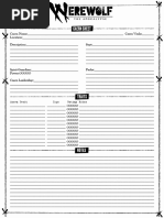 Revised Blood Potency Table for VTM | PDF | Vampires | Tabletop Games