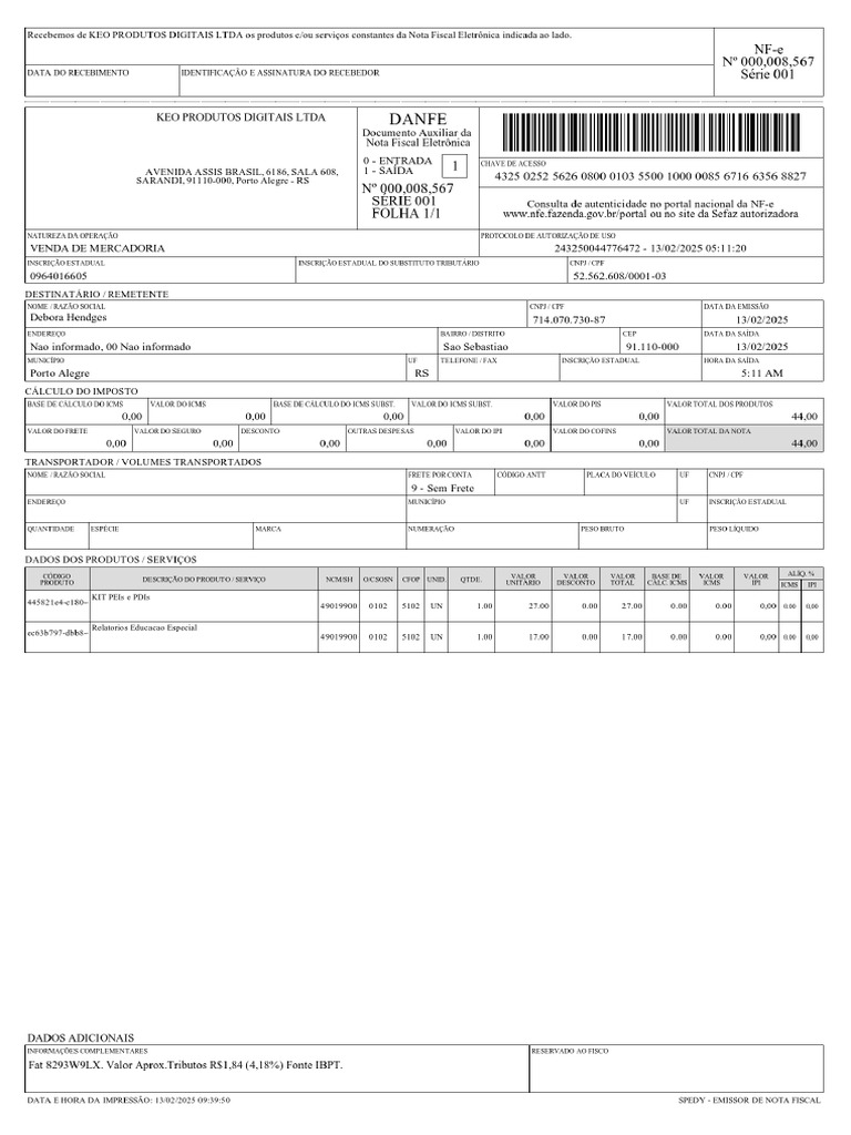 43250252562608000103550010000085671663568827-nfe | PDF