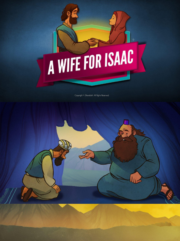 Genesis 24 Isaac and Rebekah Kids Bible Story | PDF