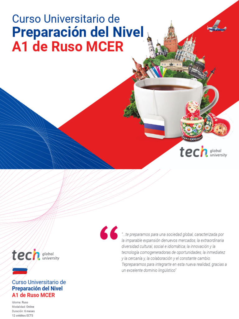 Curso Preparacion Nivel a1 Ruso Mcer | PDF | Aprendizaje | Multimedia