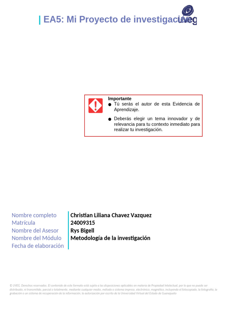 MI EA5 Formato Parte3 | PDF | Información | Propiedad intelectual