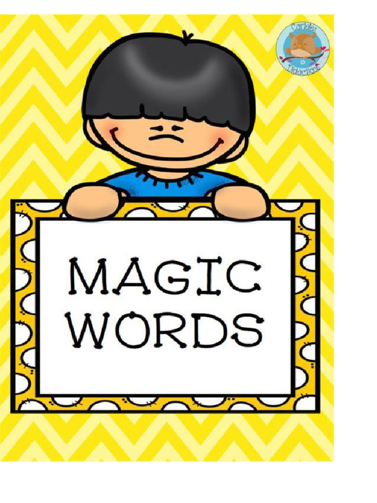 Palabras Magicas en Ingles | PDF