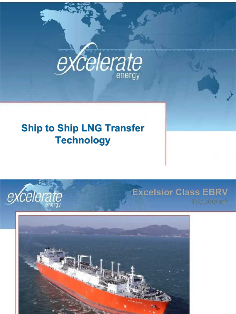 STS LNG Transfer Technology - Excelerate Energy | PDF | Liquefied ...