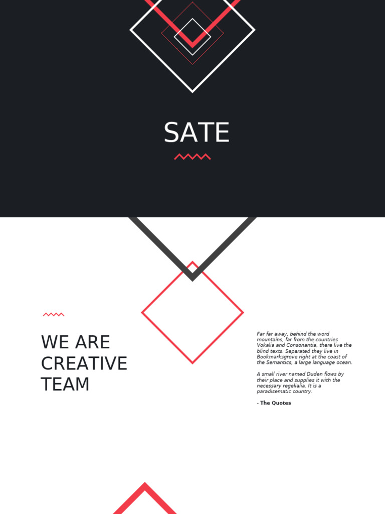 SATE PowerPoint Template | PDF | Hydrography | Bodies Of Water