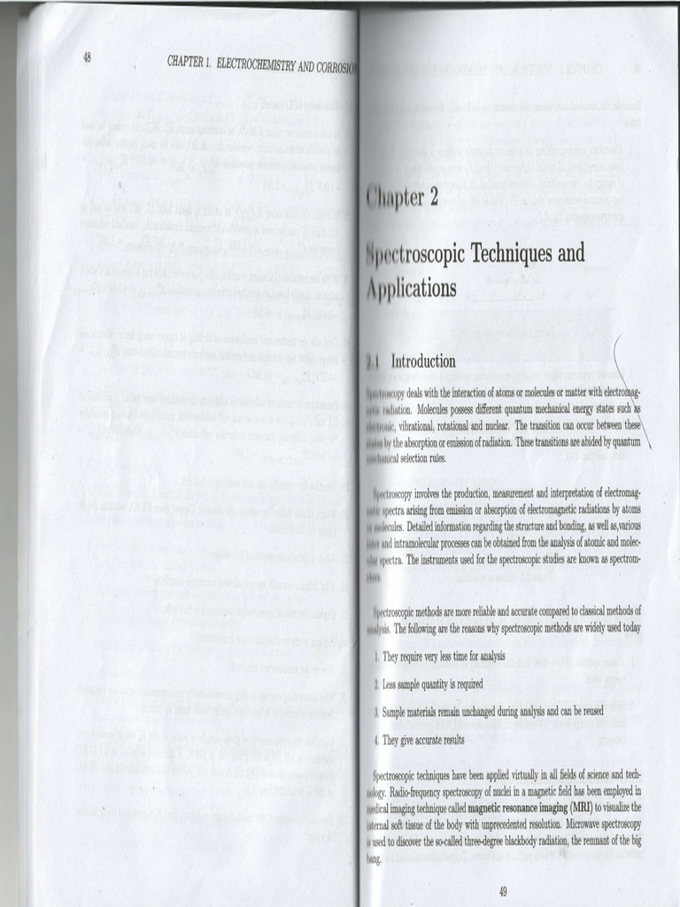 Module-II (Part 1) | PDF | Energy Level | Spectroscopy