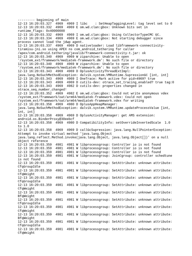 com.wd.clan_logcat | PDF | Software Engineering | Computing